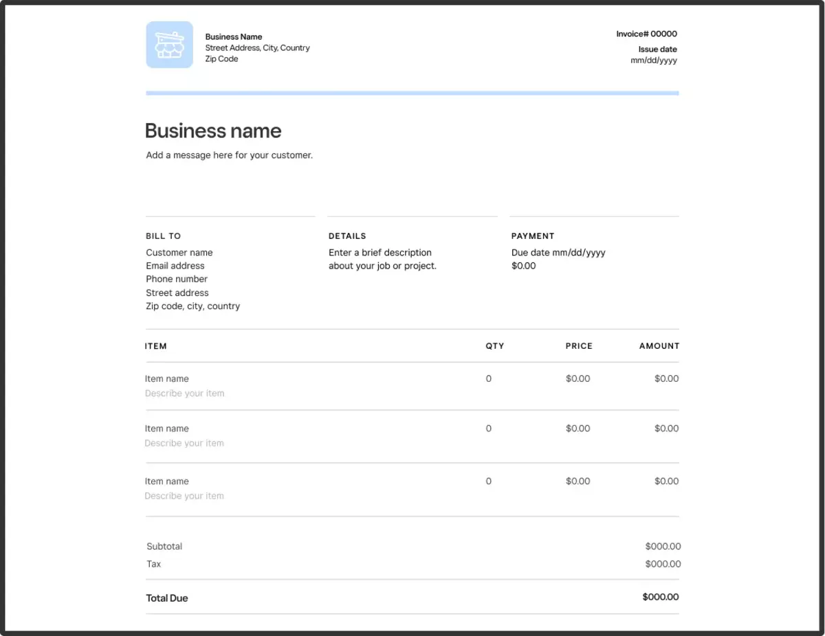Invoice Examples For Every Business Type (2025) | Square